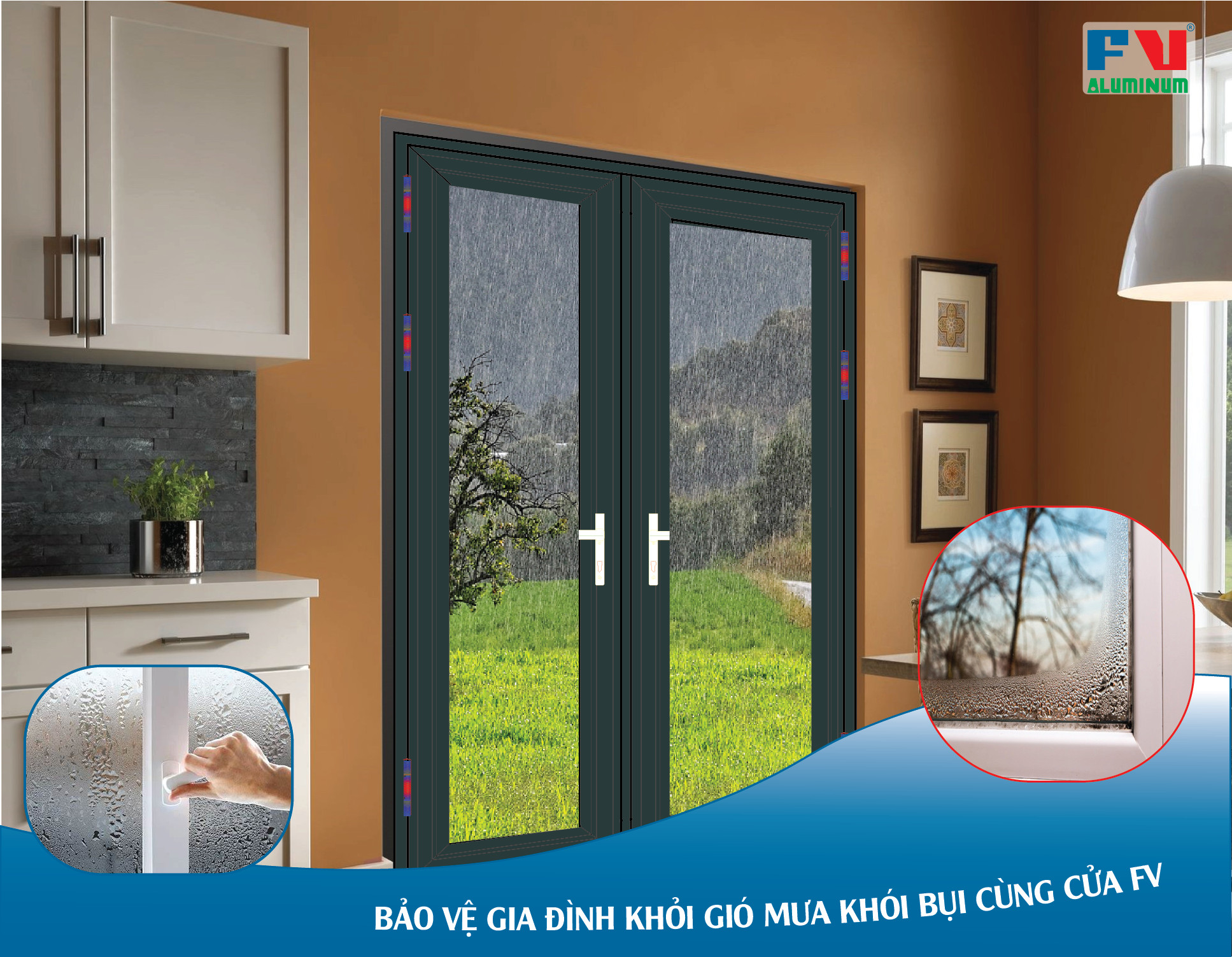 FV SYSTEM ALUMINUM DOORS - PROTECT LIFE SPACE FOR YOUR FAMILY - Công ty ...